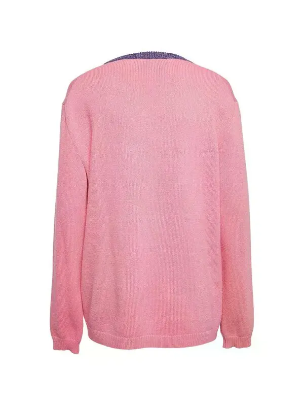 Gucci Crystal-embellished Portrait Sweater