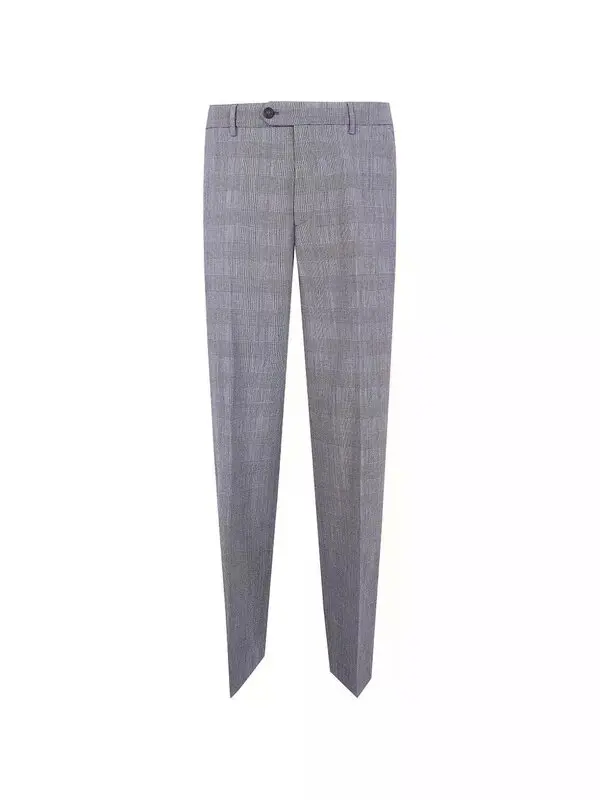GOLDEN GOOSE Check-pattern Star-embellished Trousers