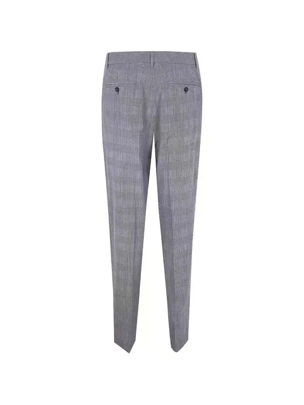 GOLDEN GOOSE Check-pattern Star-embellished Trousers