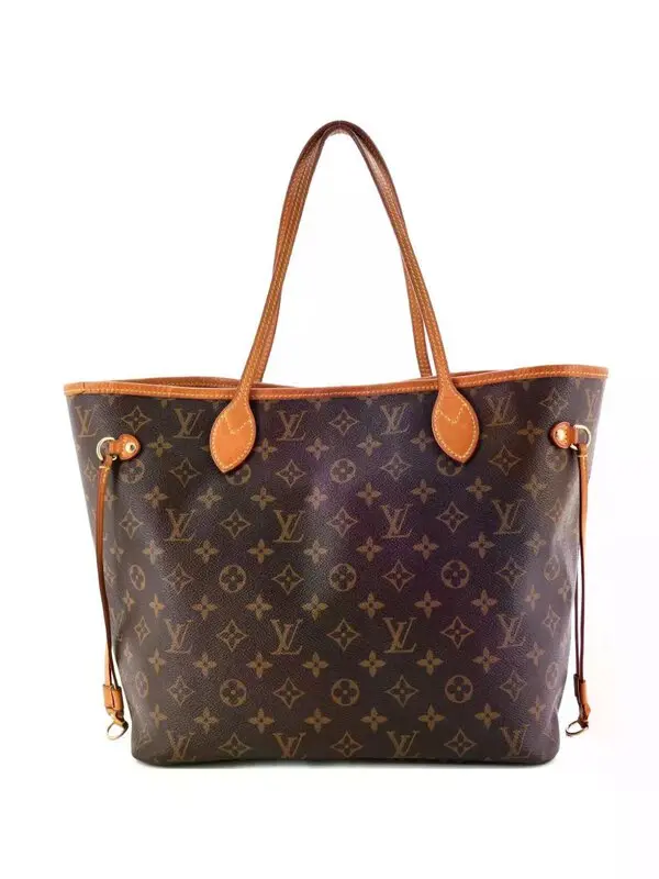 LOUIS VUITTON Neverfull Mm Monogram Canvas Tote Bag