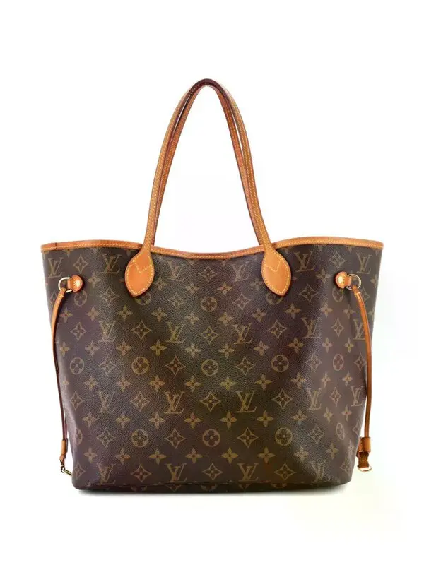 LOUIS VUITTON Neverfull Mm Monogram Canvas Tote Bag