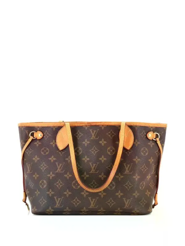 LOUIS VUITTON Neverfull Monogram Canvas Pm Tote Bag
