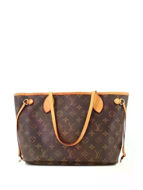 LOUIS VUITTON Neverfull Monogram Canvas Pm Tote Bag