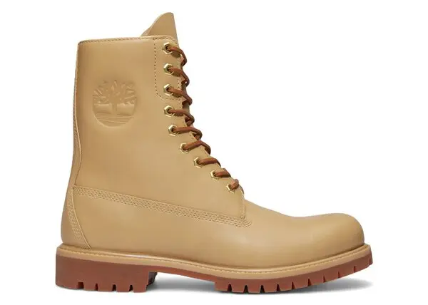 Timberland 8" Premium Waterproof Boot Founder's Collection - Beige