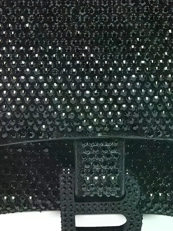 Balenciaga Hourglass Crystal-embellished Tote