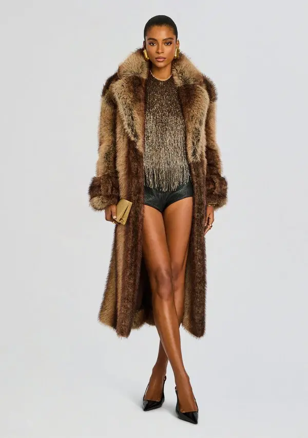 Retrofete Sable Fringe Top