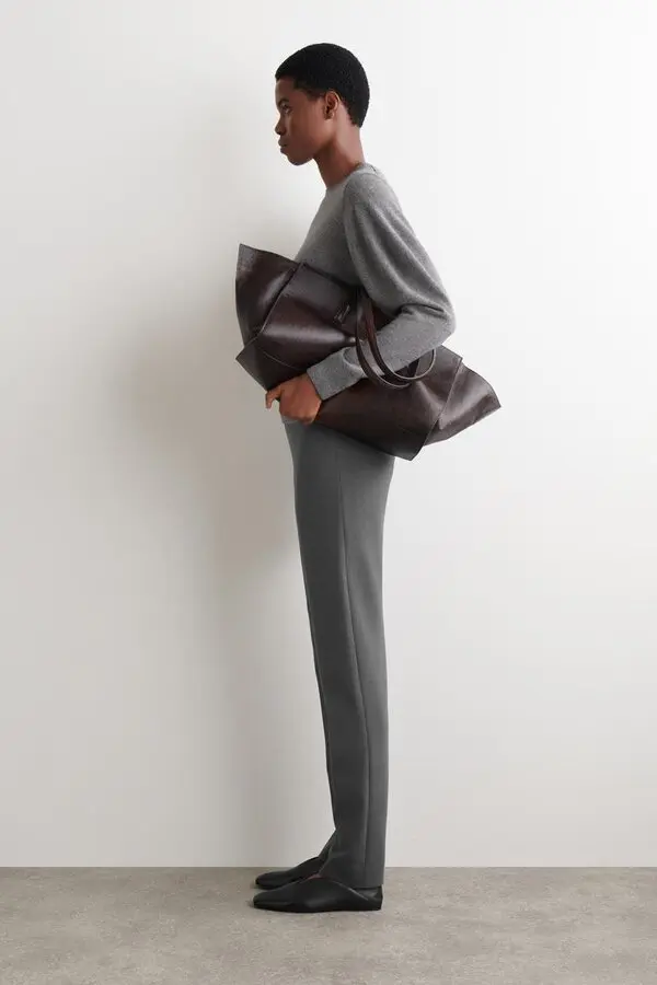 Cos Slim Straight-leg Trousers