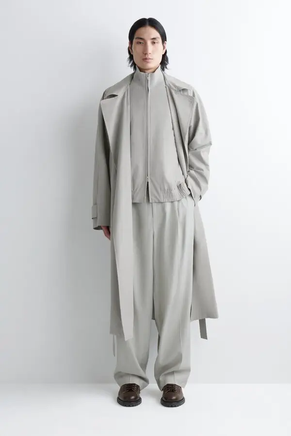 Cos 2-in-1 Water-repellent Trench Coat