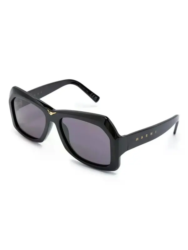 Marni Oversized-frame Tinted Sunglasses - Black