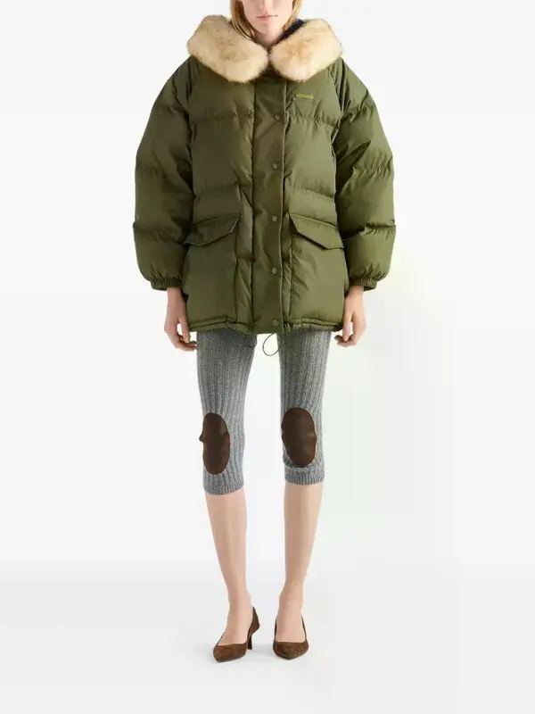 Prada Hooded Patch-pocket Jacket