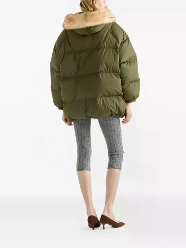 Prada Hooded Patch-pocket Jacket