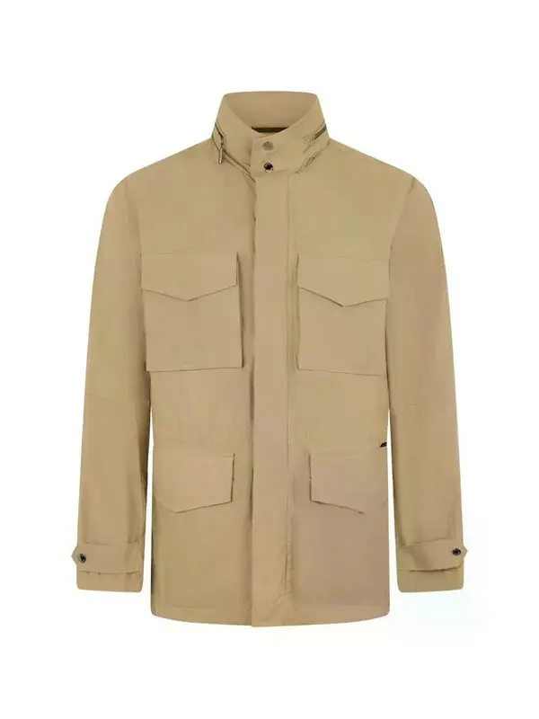 MOORER Patch-pocket Jacket - Neutrals
