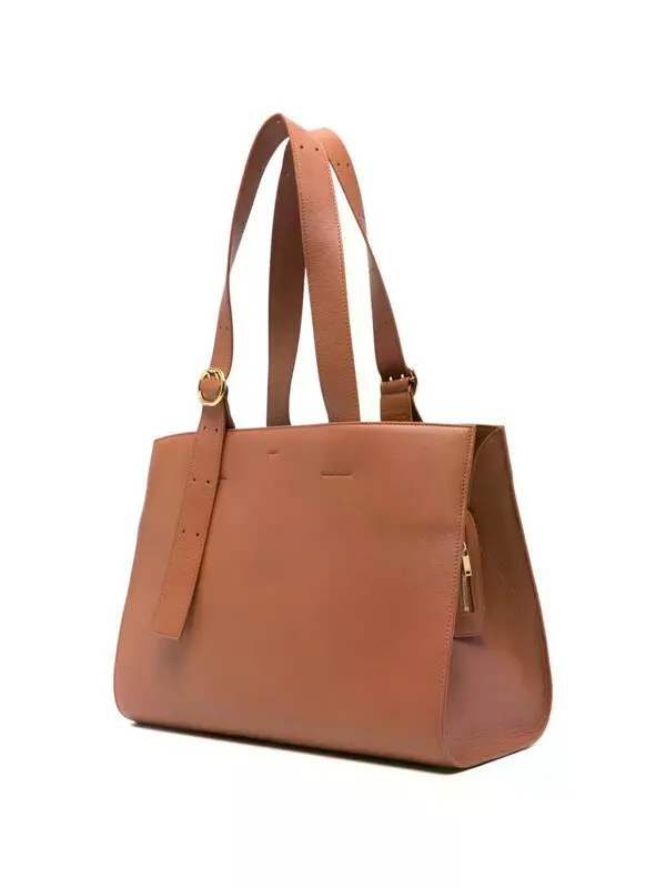JIL SANDER Buckle-strap Tote Bag