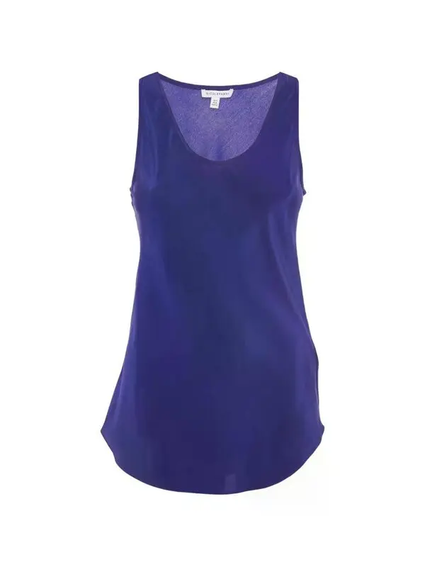 NICOLE FARHI Sleeveless Draped Top