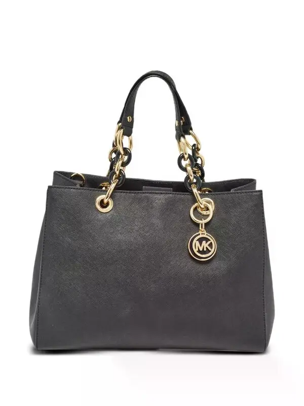 Michael Kors Vintage Cynthia Tote Bag - Black