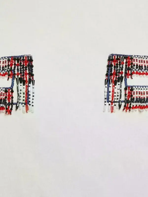 Elisabetta Franchi Embroidered Crew-neck T-shirt