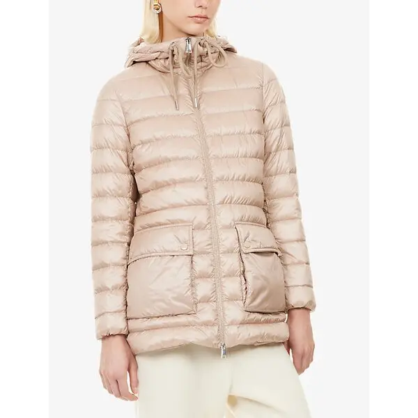 Moncler Jasmin Hooded Shell-down Parka