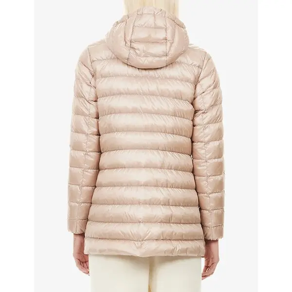 Moncler Jasmin Hooded Shell-down Parka