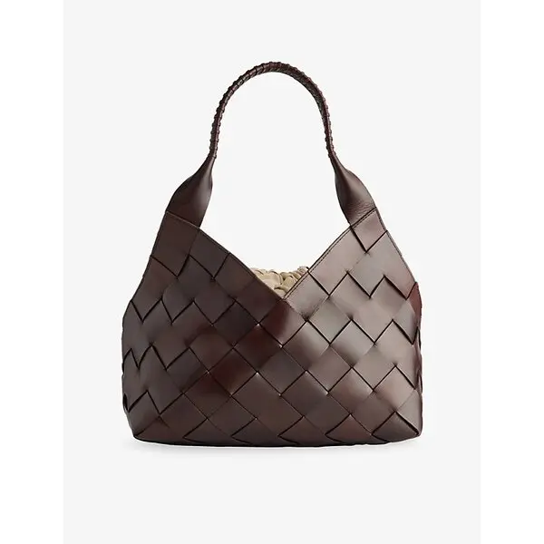 Dragon Diffusion Castello Leather Tote Bag - Dark Brown