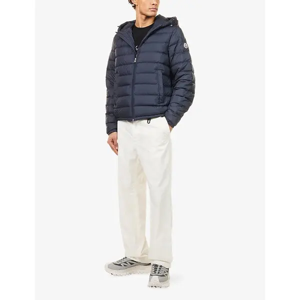 Moncler Vermeille Hooded Shell-down Jacket