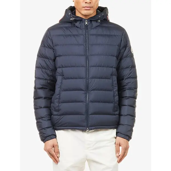 Moncler Vermeille Hooded Shell-down Jacket