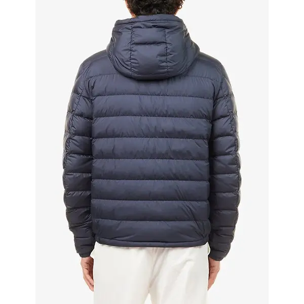 Moncler Vermeille Hooded Shell-down Jacket
