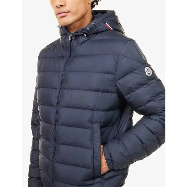 Moncler Vermeille Hooded Shell-down Jacket