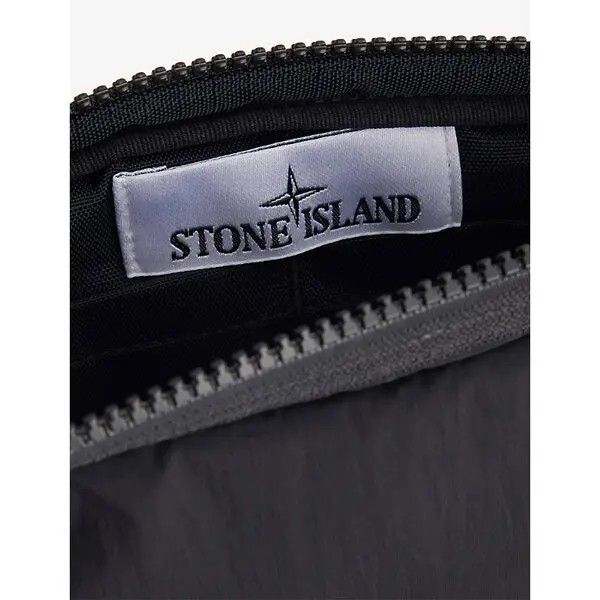 Stone Island Brand-patch Woven Pouch