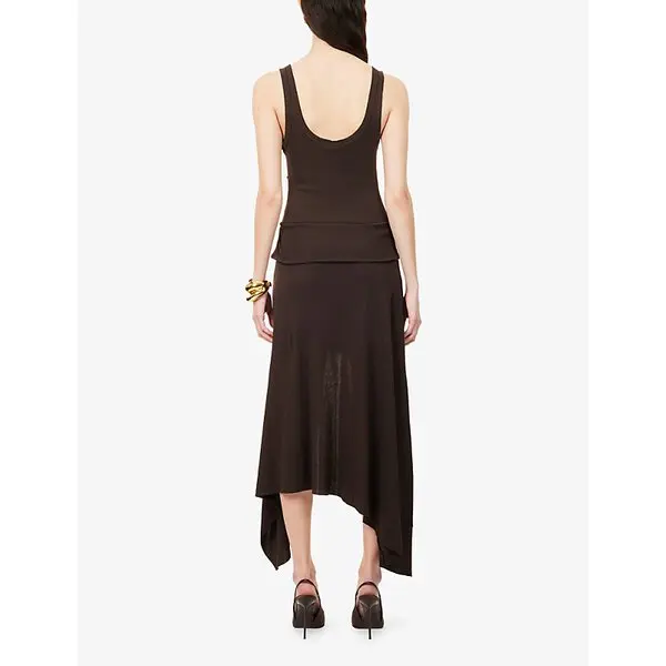 Bec & Bridge Emerson Tank Stretch-cotton Midi Dress