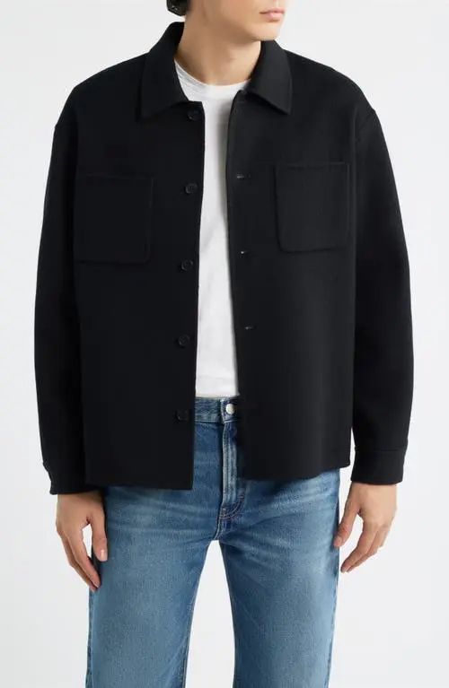 FRAME Double Face Wool Shirt Jacket