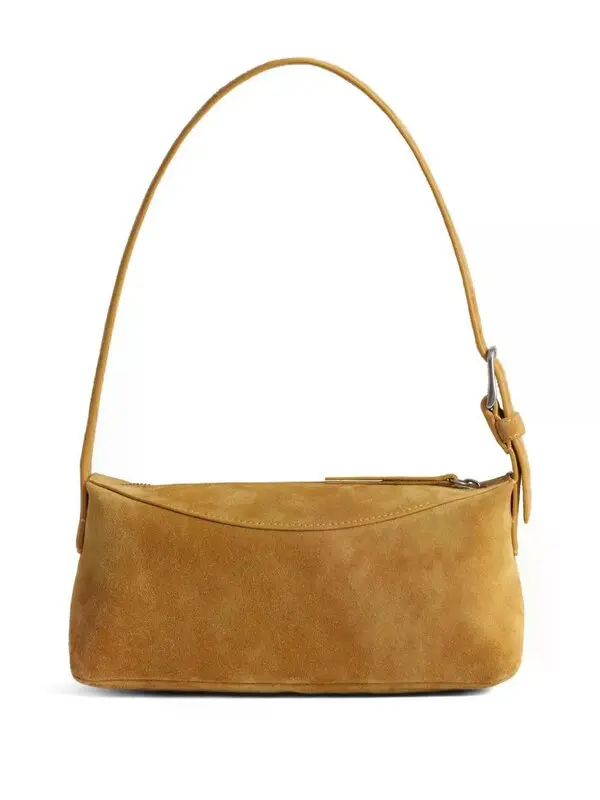 YU MEI Bobby Suede Shoulder Bag - Brown