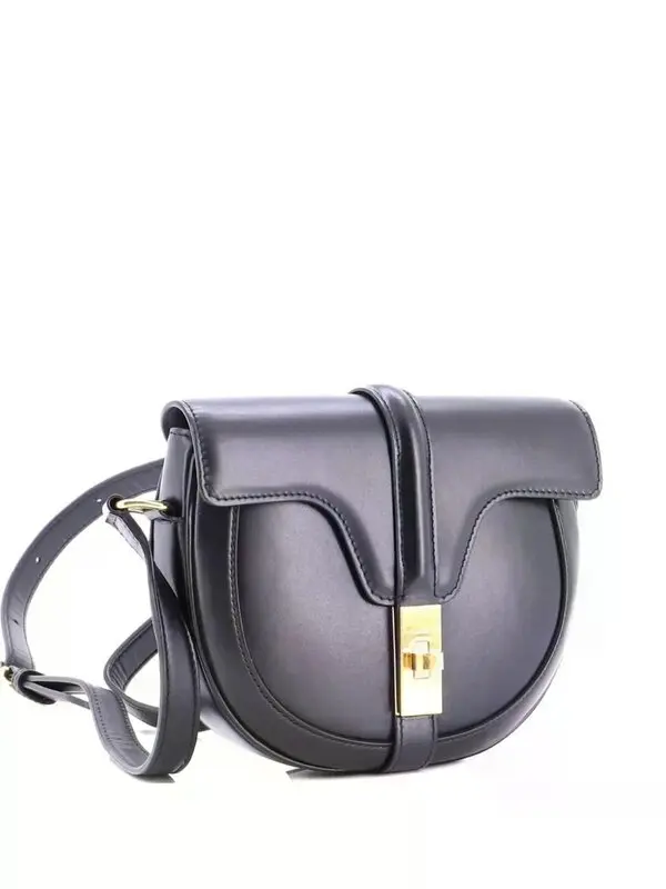 Celine Besace 16 Small Crossbody Bag - Black