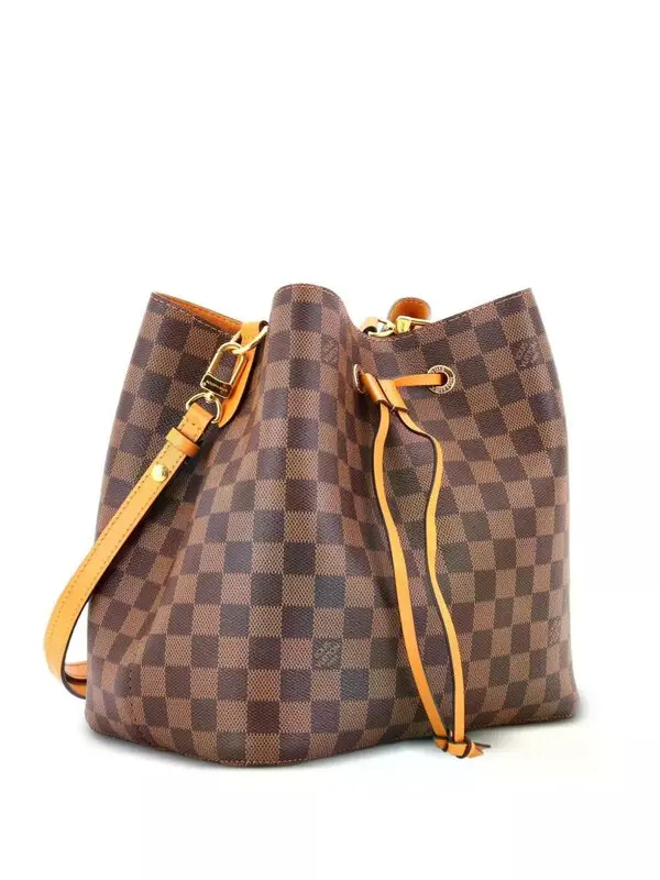 LOUIS VUITTON Neonoe Damier Mm Bucket Bag - Brown