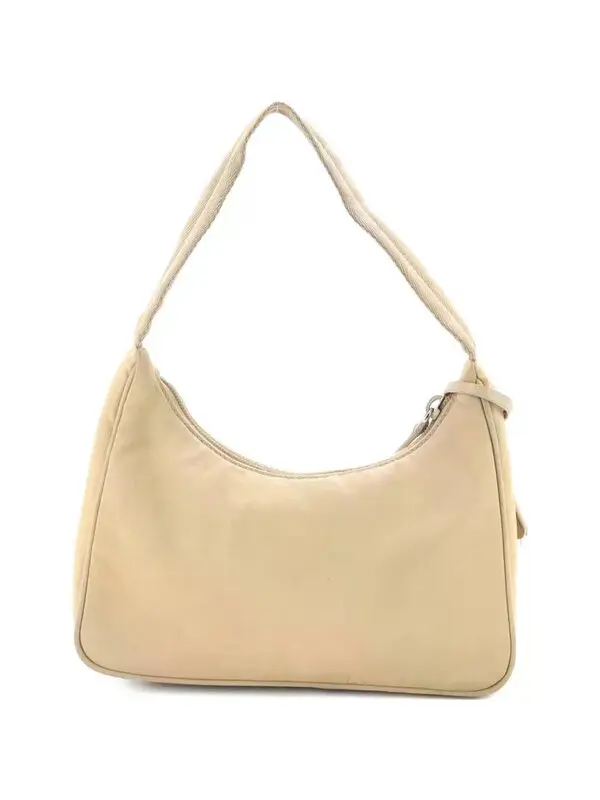 Prada Re-edition 2000 Tessuto Mini Hobo Bag - Neutrals