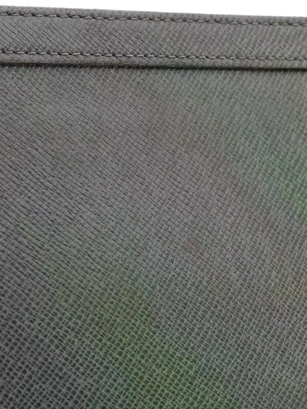 LOUIS VUITTON Pochette Voyage Panelled Taiga Leather Mm - Grey