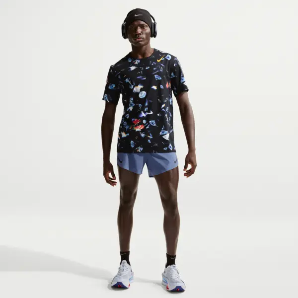 Nike Aeroswift Glam Dri-fit Adv Short-sleeve Running Top