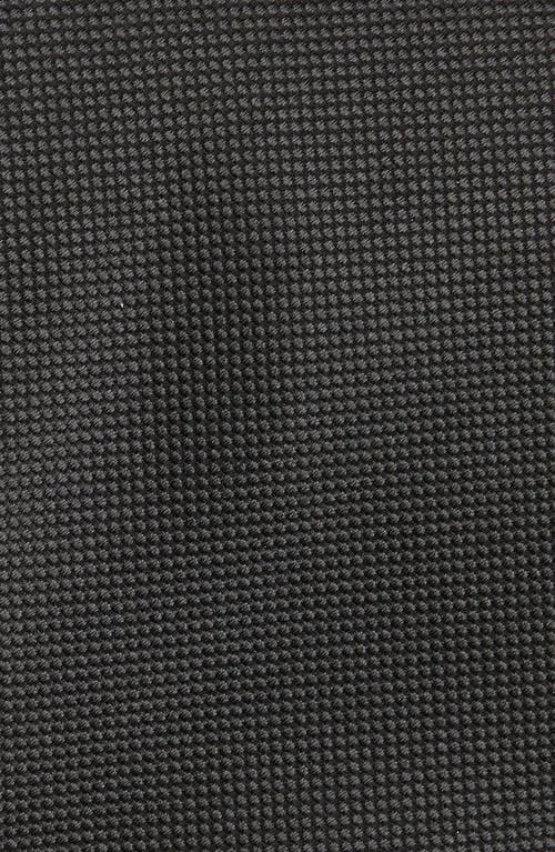 TOM FORD Solid Textured Neck Tie - Black