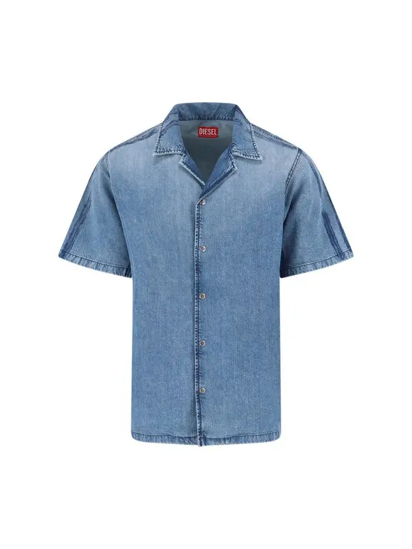 DIESEL® D-nabil-s3' Shirt - Blue