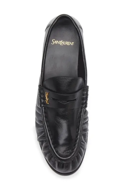 Saint Laurent Penny Loafer - Nero