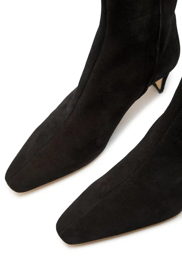 Staud Wally Ankle Boots - Black