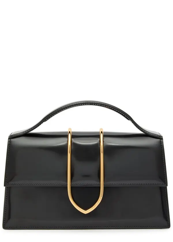 Jacquemus Le Grand Bambino Glossed Leather Bag