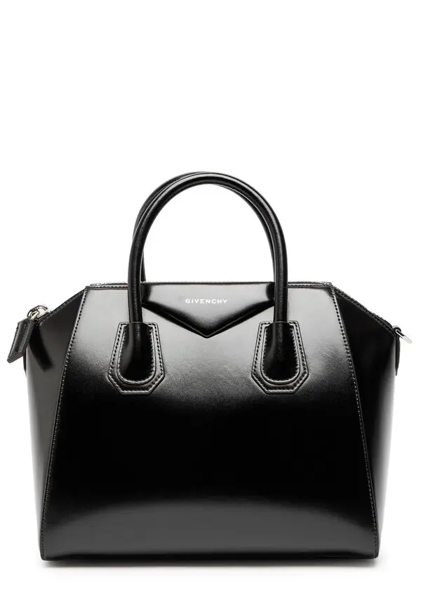 Givenchy Antigona Glossed-leather Top Handle Bag