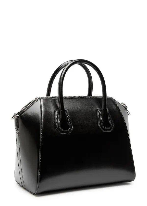 Givenchy Antigona Glossed-leather Top Handle Bag