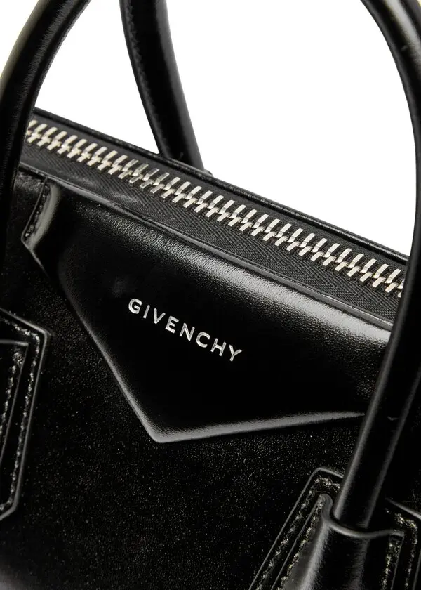 Givenchy Antigona Glossed-leather Top Handle Bag