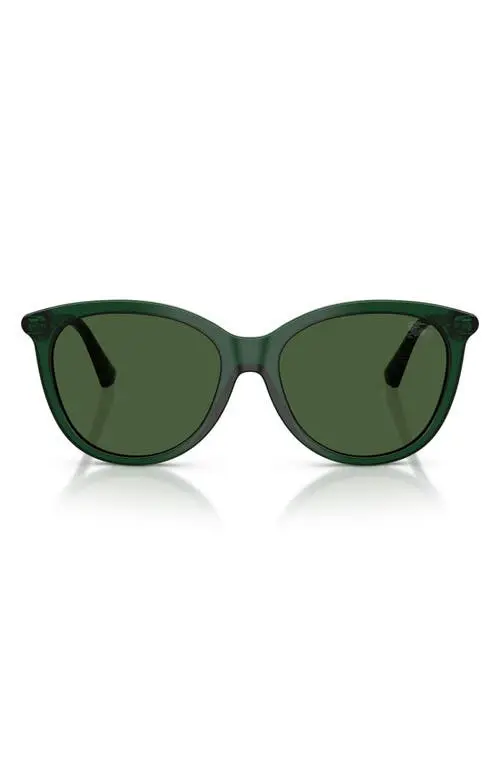 Burberry 55mm Phantos Sunglasses - Green