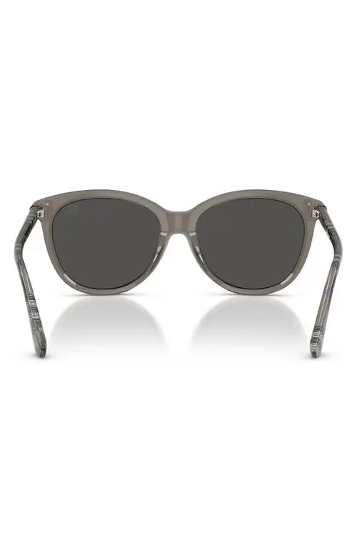 Burberry 55mm Phantos Sunglasses - Grey
