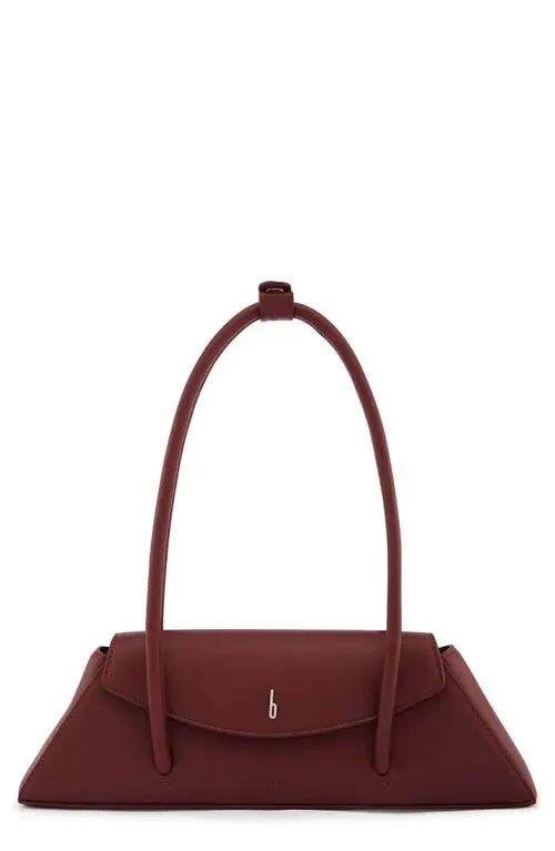 BEHNO Diana Leather Shoulder Bag - Brick