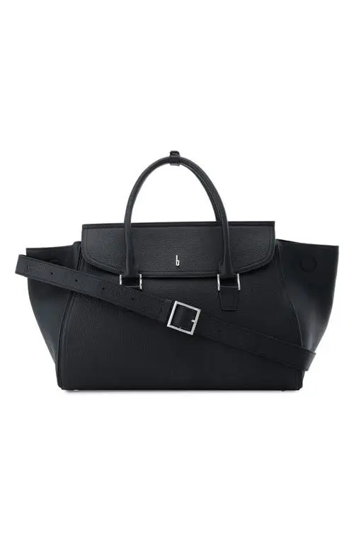BEHNO Large Coco Pebble Leather Satchel