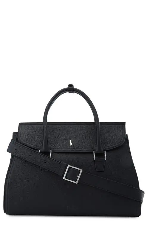 BEHNO Large Coco Pebble Leather Satchel