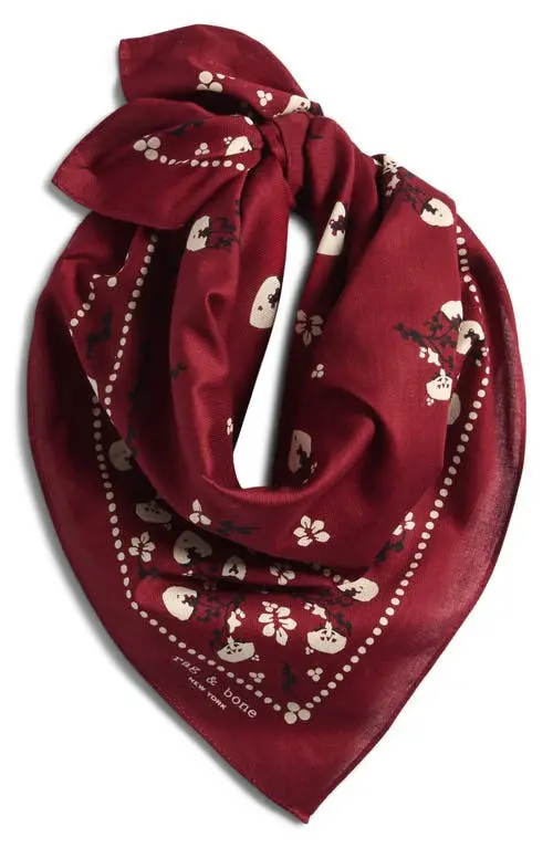 Rag & Bone Floral Western Bandana - Brgfl